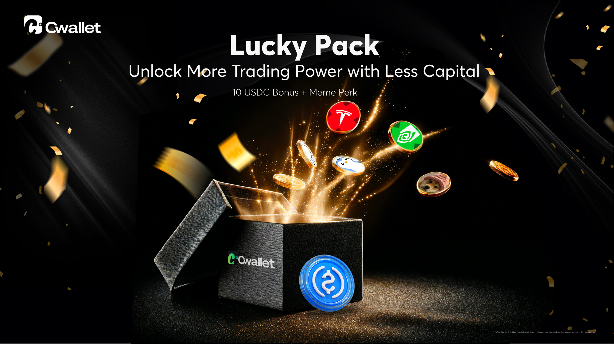 Event Lucky Pack: Lipat Gandakan Trading Power 2,5x Hanya dengan 4 USDC